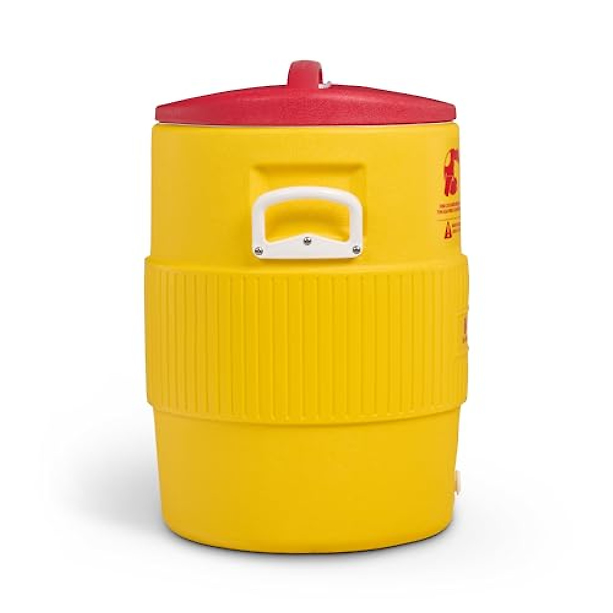 Igloo 400 Series Water Cooler, 10 gal, 16 Dia x 23.5 h, Red