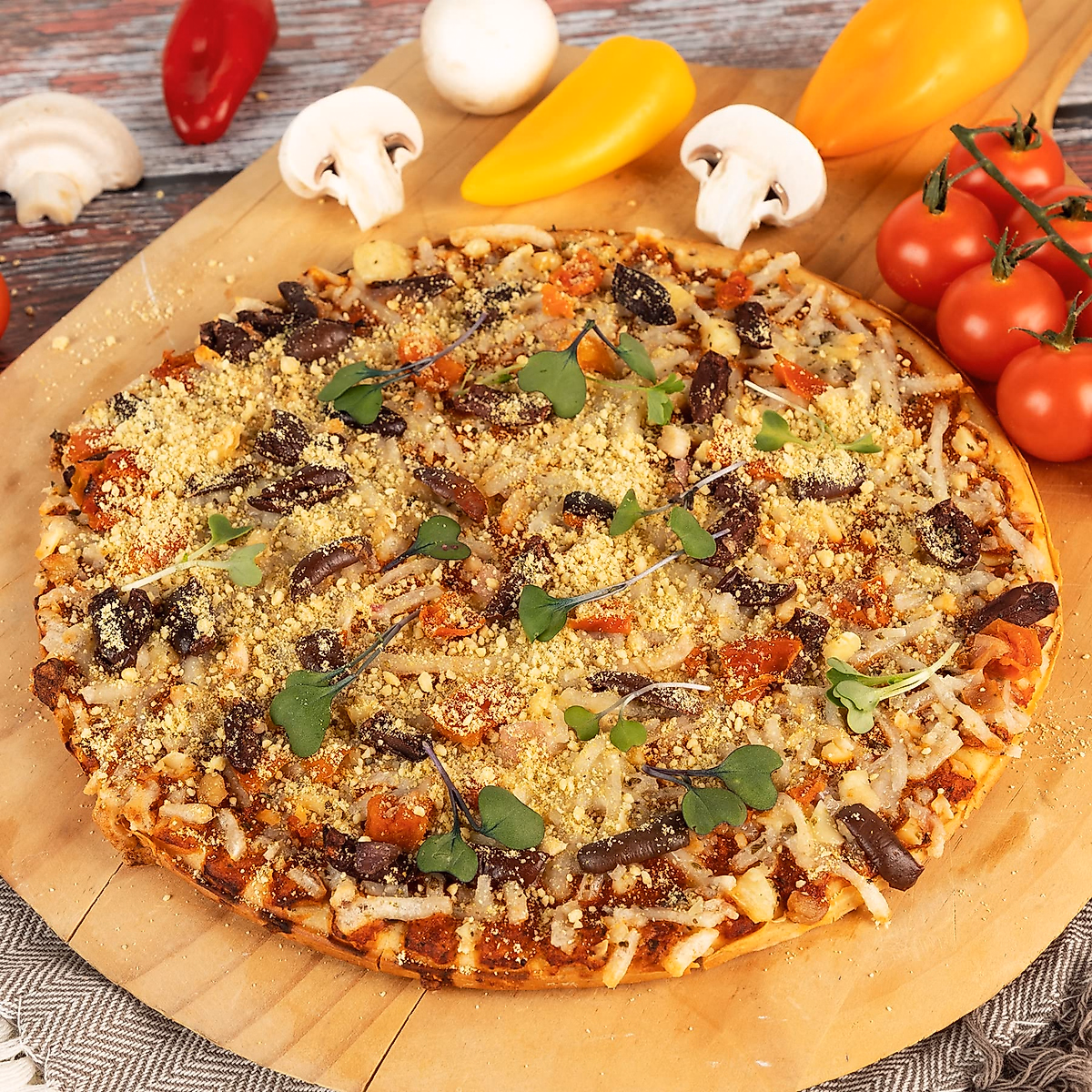 NOOCH IT! Fair Trade Dairy-Free Cashew Grated Cheeze | Vegan Parmesan ● Tasty Cheese Alternative | 4oz (Vegan "Parm", Gluten-Free)