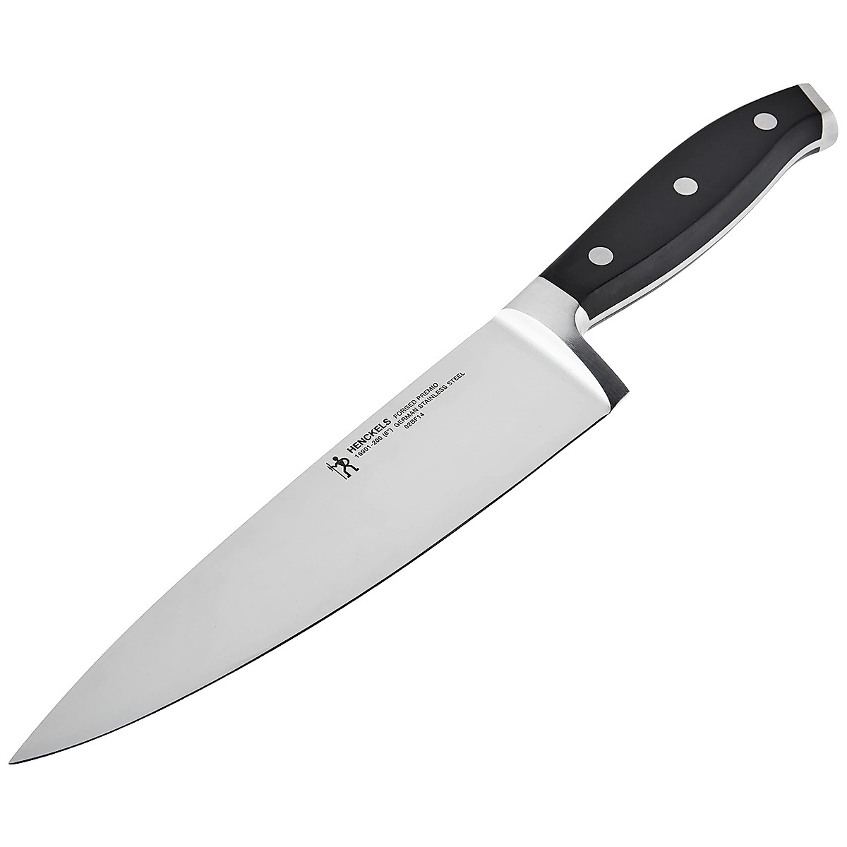 J.A. Henckels International Forged Premio 8-Inch Chef -,Black