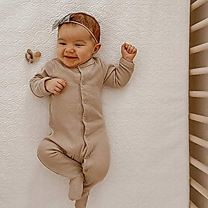 Tempur-Pedic TEMPUR-Dream 2-Stage Waterproof Baby Crib and Toddler Mattress - Made in USA, 52"x28"