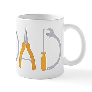 CafePress Dad Tool Man Mug Ceramic Coffee Mug, Tea Cup 11 oz