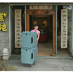 Cambro UPCS400401 Camcarrier UPCS Capacity 4 Full Size 4" Deep Pans Slate Blue Case of 1