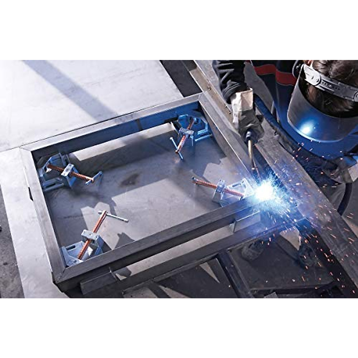 BESSEY WSM-9 Angle Clamp, 90 deg, 7 in Cap (WSM-9)