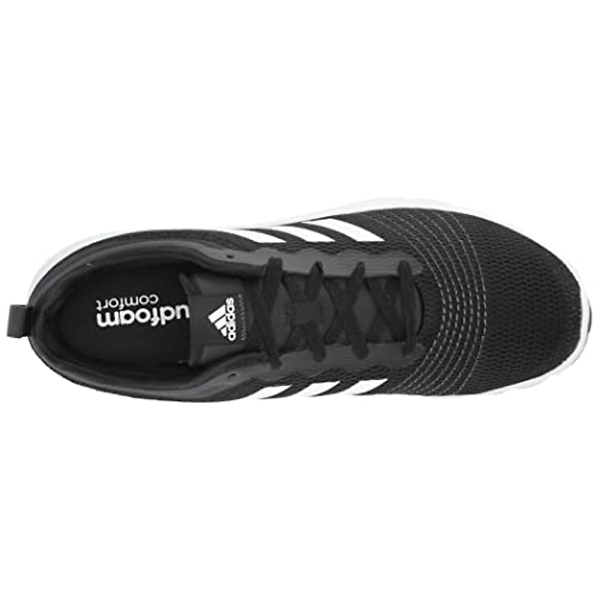 adidas Men's Flex 2 Trail Running Shoe, Black/White/Carbon, 7