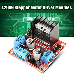 Ozgkee 1pc L298N Module H Bridge Driver Board Module for Stepper Motor Smart Car Robot