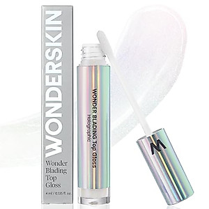 Wonderskin WONDER BLADING Top Gloss - Lip Gloss, High Shine Finish, Hydrating Lip Gloss, Lip Makeup (Holographic)
