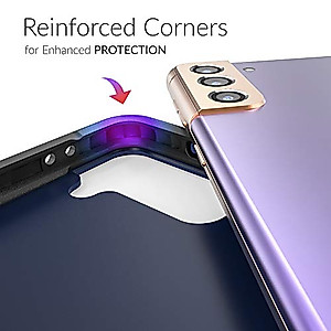 Crave Slim Guard for Galaxy S21 Case, Shockproof Case for Samsung Galaxy S21, S21 5G (6.2 inch) - Navy