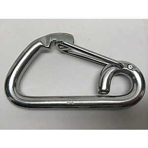 Marine Boat SS316 Rigging Secure Safety Spring SNAP Hook with Eye 5"X3"