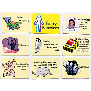 Trauma Reaction Cards for Children & Adolescents