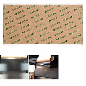 3M 300lse 4" X8" Heavty Duty Double Sided Sticky Adhesive Sheet Tape High Bond Transfer Tape Ideal for Attaching Digitizers to Phones and Tablets (1 Sheets 4"x8")