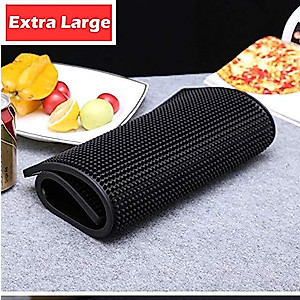 AltraTech Dish Drying Mat Silicone Drying Mat Dish Mat Dishwasher Safe For Kitchen, Bars (24“ x 12“)