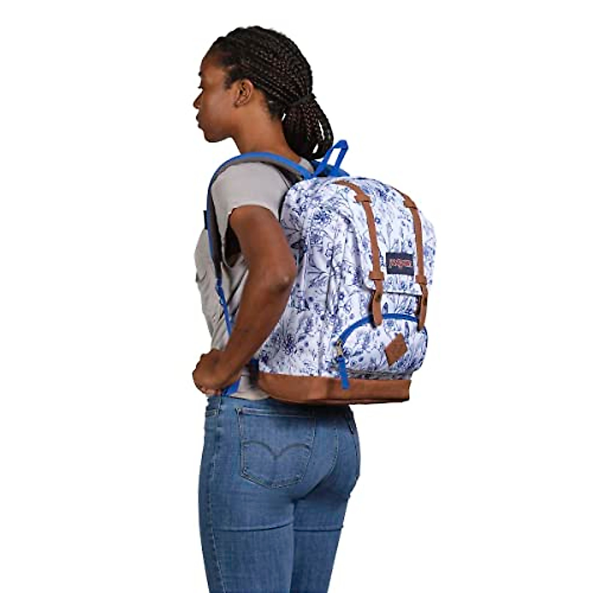 JanSport Cortlandt 15-inch Laptop Backpack-25 Liter Travel Pack, Foraging Finds, One Size