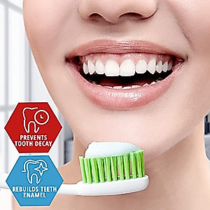 Medpride Travel Size Fluoride Toothpaste – Value Pack Of 12 Toothpaste Tubes 1.5 oz Each – Anticavity Toothpaste For Kids & Adults – Vegan Travel Toothpaste For Whiter Teeth And Fresh Breath