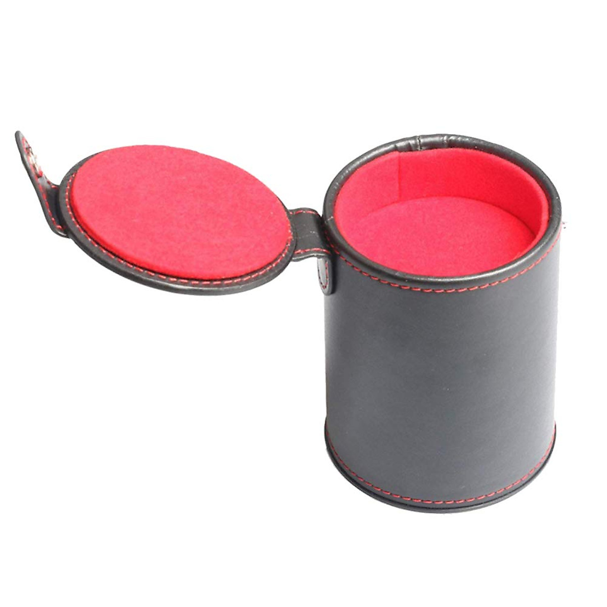 BESTOYARD Double Layers Dice Box Velvet Silence KTV Bar Dice Storage Cup (Without Dice)