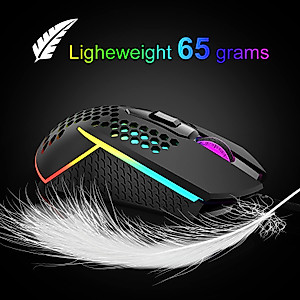 One Handed Gaming Keyboard and Mouse Combo,Rainbow Backlit 39 Keys Mechanical Feel Portable Mini Gaming Keypad+RGB Gaming Mouse+P6 LED Backlit Converter for Xbox One/Xbox 360/PS5/PS4/PS3/PC
