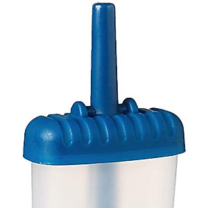 Tovolo Groovy Popsicle Molds (Set of 6) - Mess-Free Plastic Ice Pops with Reusable Sticks & Drip-Guard for Freezer Snacks/Dishwasher-Safe & BPA-Free