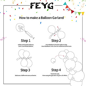 Balloons Garland Kit, Retro Orange Black Yellow Balloon Arch Kit Construction Balloon Arch, Latex Party Balloons for Birthday Wedding Baby Shower Engagement Construction Quarantine Party Decoration