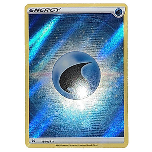 Pokemon - Water Energy 154/159 - Crown Zenith - Ultra Rare Card - Textured