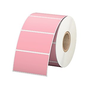 Anylabel 2.25" x 1.25" Pink Direct Thermal Labels, Replacement for Self-Adhesive Address Shipping Barcode Thermal Stickers, Compatible with Rollo & Zebra Thermal Label Printer(1 Roll, 1000 Labels)