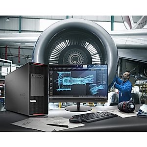 ThinkStation P920 Workstation/Server, 2X Intel Gold 6148 up to 3.7GHz (40 Cores & 80 Threads Total), 128GB DDR4, NVS 510 2GB Graphics Card, No HDD, No Operating System (Renewed)