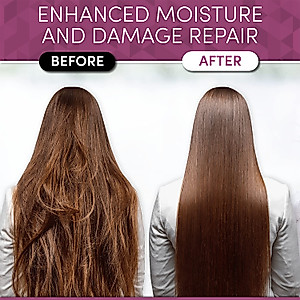 Agi Max Brazilian Natural Keratin Hair Treatment Kit for Straightening Curls and Frizz, Reducing Dry Damage, Nourish and Hydrate Root to Tip, Support Color Treated Styles - 1 liter 3 Steps 3 x 500ml