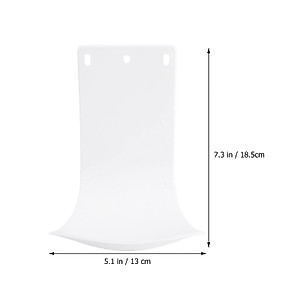 1pc Plastic water tray Soap Dispenser Tray drip catcher tray Household Dispenser Tray Bar Soap Holder automatic soap dispenser wall?soap?box foam white Laundry soap take a bath