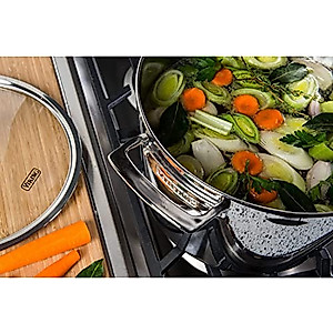 Viking Culinary Contemporary 3-Ply Stainless Steel Cookware Set, 10 Piece, Dishwasher, Oven Safe, Works on All Cooktops including Induction