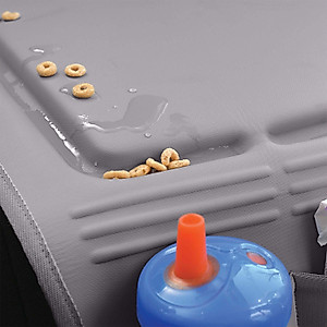 Travel Bug Heavy Duty Infant & Toddler Car Seat Protector for Rear and Forward Facing Baby Car Seats - Grey