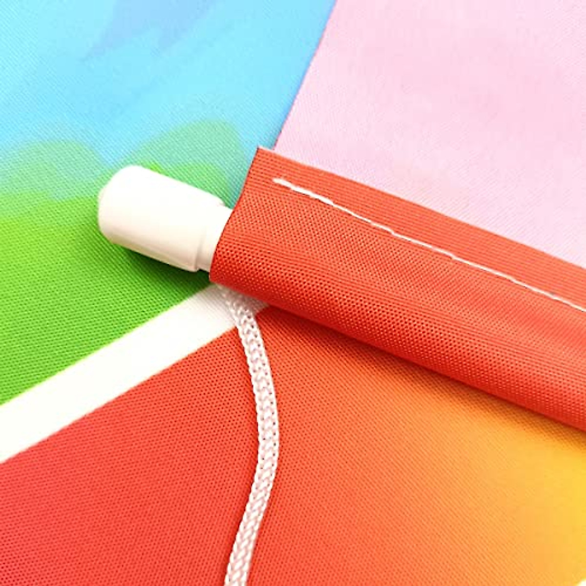 LOONELO Peace Groovy Love Porch Banner with 77x11.8inch,60's Carnival Groovy Party Decoration Banner,Retro Hippie Boho Porch Door Sign for 60's Hippie Theme Groovy Party Decorations