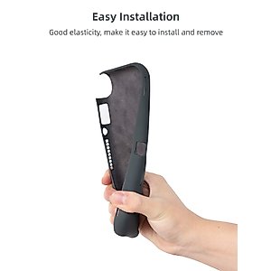 GeekShare Soft Silicone Case Compatible with Nintendo Switch Lite, Anti-Collision Non-Slip Shockproof Silicone Protective Cover Shell for Switch Lite (Gray)…