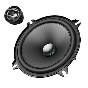 PIONEER TS-A1300C A Series 5-1/4" 300 W Max Power, Carbon/Mica-Reinforced IMPP Cone, 20mm PI Tweeter - Component Speakers (Pair)