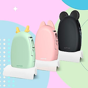 SUPVAN E10 Stand Label Maker Base Accessories Compatible E10 Labeler Machine Pedestal White