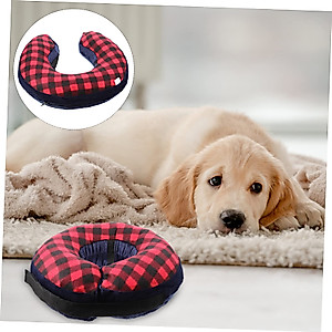 BESPORTBLE 2pcs Elizabeth Adjustable Pet Puppy Surgery Supply Dog Pet Pet Neck Pillow Cat Accessory Cat Recovery Supply Cat PVC Spine Collars