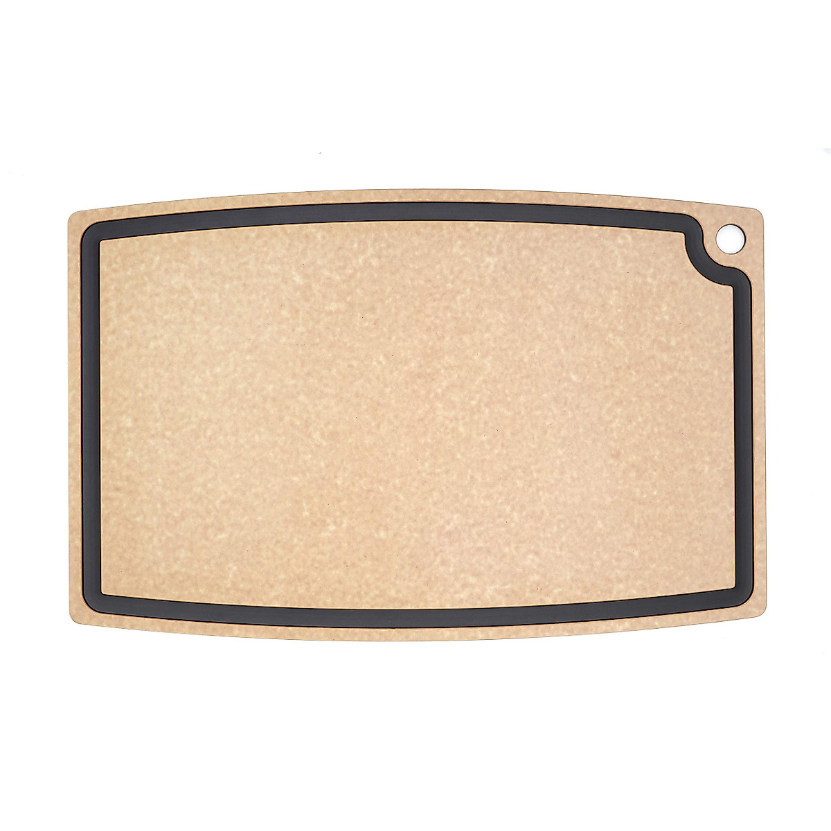 Epicurean Gourmet Series Cutting Board with Juice Groove, 27-Inch by 17.5-Inch, Natural/Slate