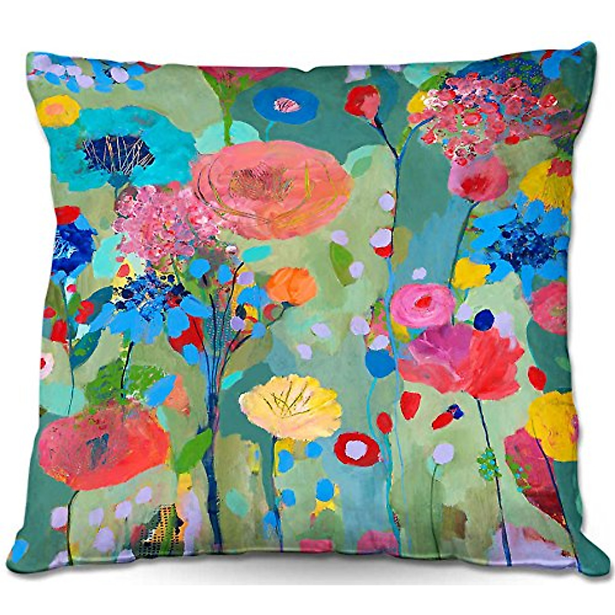 Made in USA - Decorative Woven Couch Throw Pillow from DiaNoche Designs by Carrie Schmitt Unique Bedroom, Living Room and Bathroom Ideas - Dreamscape