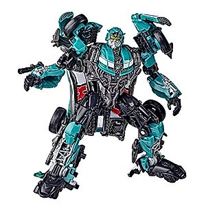 Transformers Toys Studio Series 58 Deluxe Class Dark of The Moon Movie Roadbuster Action Figure – Adults and Kids Ages 8 and Up, 4.5-inch