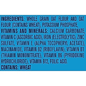 Gerber Baby Cereal 1st Foods, Grain & Grow, Oatmeal, 16 Ounce (Pack of 6)