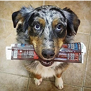 ETTA SAYS! Yumm Meat Stick Treats for Dogs – Pack of 12 – Made in The USA, Human Grade, No Added Hormones, No Nitrates or Nitrites, No MSG, Gluten-Free, Soy-Free Dog Treats (Variety)