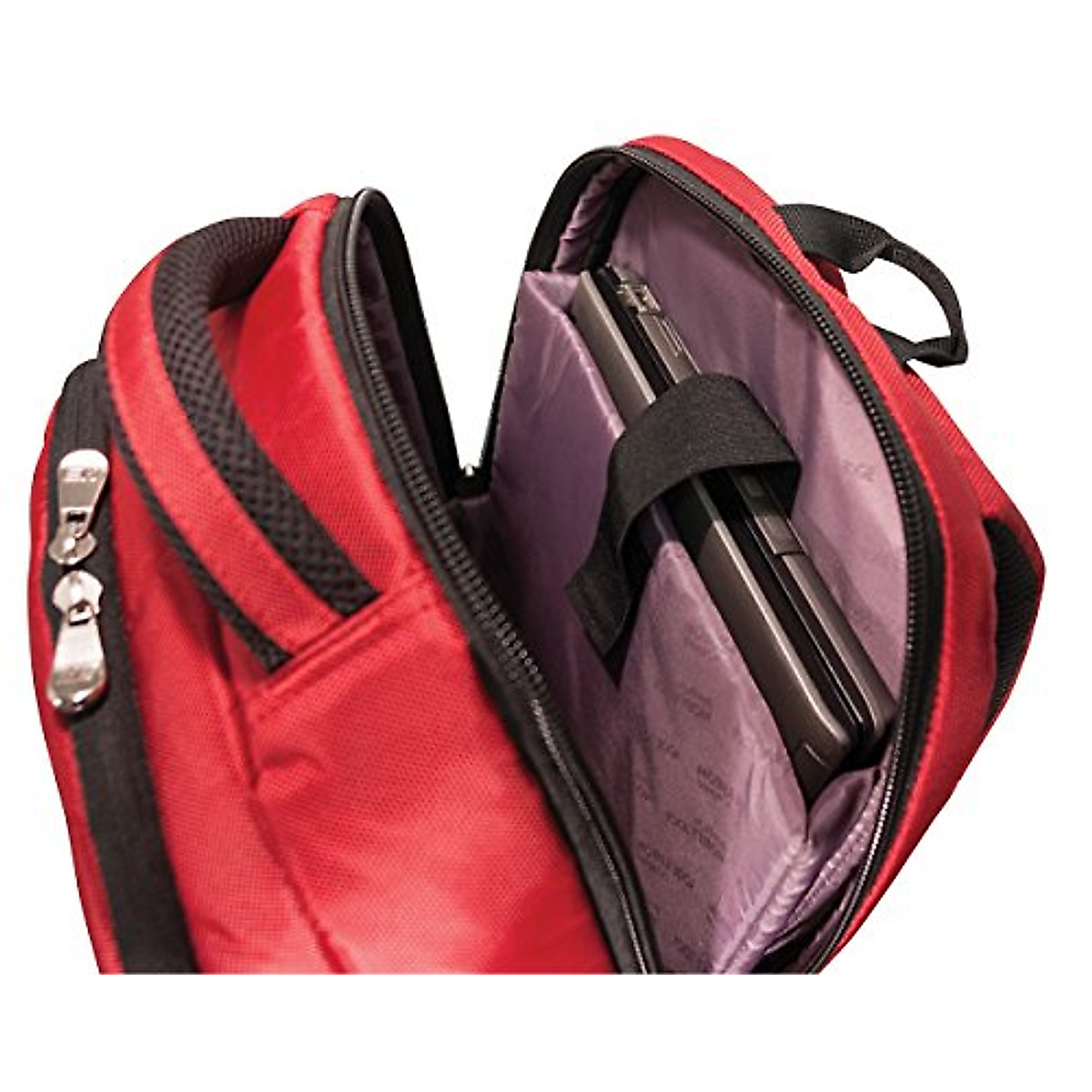 Mobile Edge Smartpack 15.6 Inch Laptop Backpack with Separate Padded Tablet Compartment Crimson Lightweight Red for Men, Women, MEBPSP7, Crimson Red