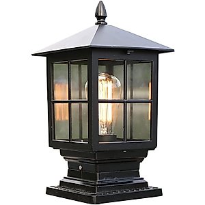 SANBDDLYY Outdoor Post Light Outdoor Column Lights Waterproof Pillar Lights Outdoor Lighting for Doorways, Yards, Porch, Patios, Hallways