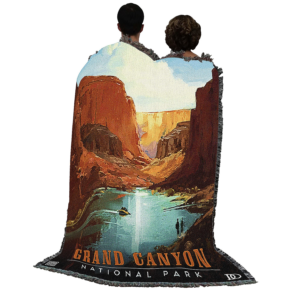 Pure Country Weavers Grand Canyon National Park Blanket by David Owens - Anderson Design Group Inc - Gift Tapestry Throw Woven from Cotton - Made in The USA (72x54)