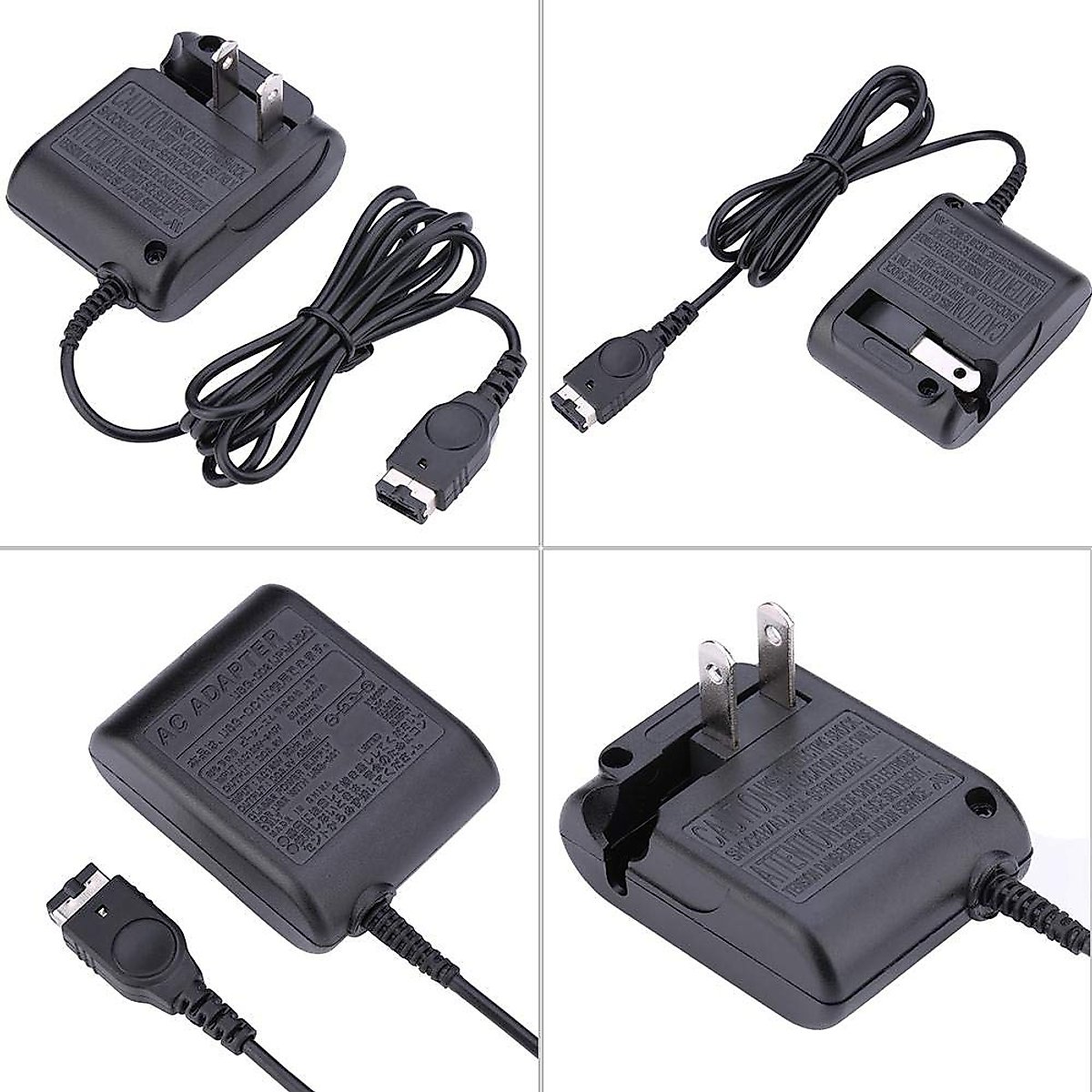 AC Adapter for Gameboy, NDS Connection Charger Adapter for SP, Reverse Circuit Protection Lightweight Portable for GBA for Gameboy Game Console Travel