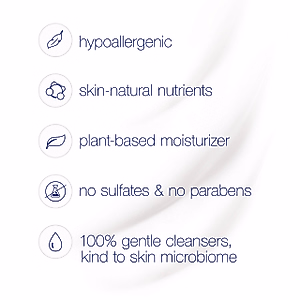 Dove Body Wash Hypoallergenic and Sulfate Free Sensitive Skin Effectively Washes Away Bacteria While Nourishing Your Skin 34 oz