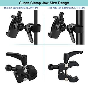 Mippko Phone Holder for Golf Cart/Microphone Stand/Shopping Cart/Railing/Handlebar/Rod,Fit for 3.5~7.5 inch iPhone/Nexus/HTC/LG/Smartphone,360°Adjustable Clip Aluminum Alloy Mount