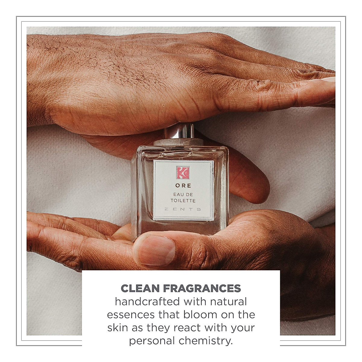 Zents Eau de Parfum (Ore) for Women & Men | Long-Lasting Clean Fragrance with Bay Laurel, Orris & Clove | Spicy & Earthy Scent | 1.69 oz