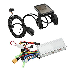 RiToEasysports 48V 60V 500W Electric Bike Brushless Controller Kit, Electric Scooter Motor Brushless Controller Kit with LCD Display Panel