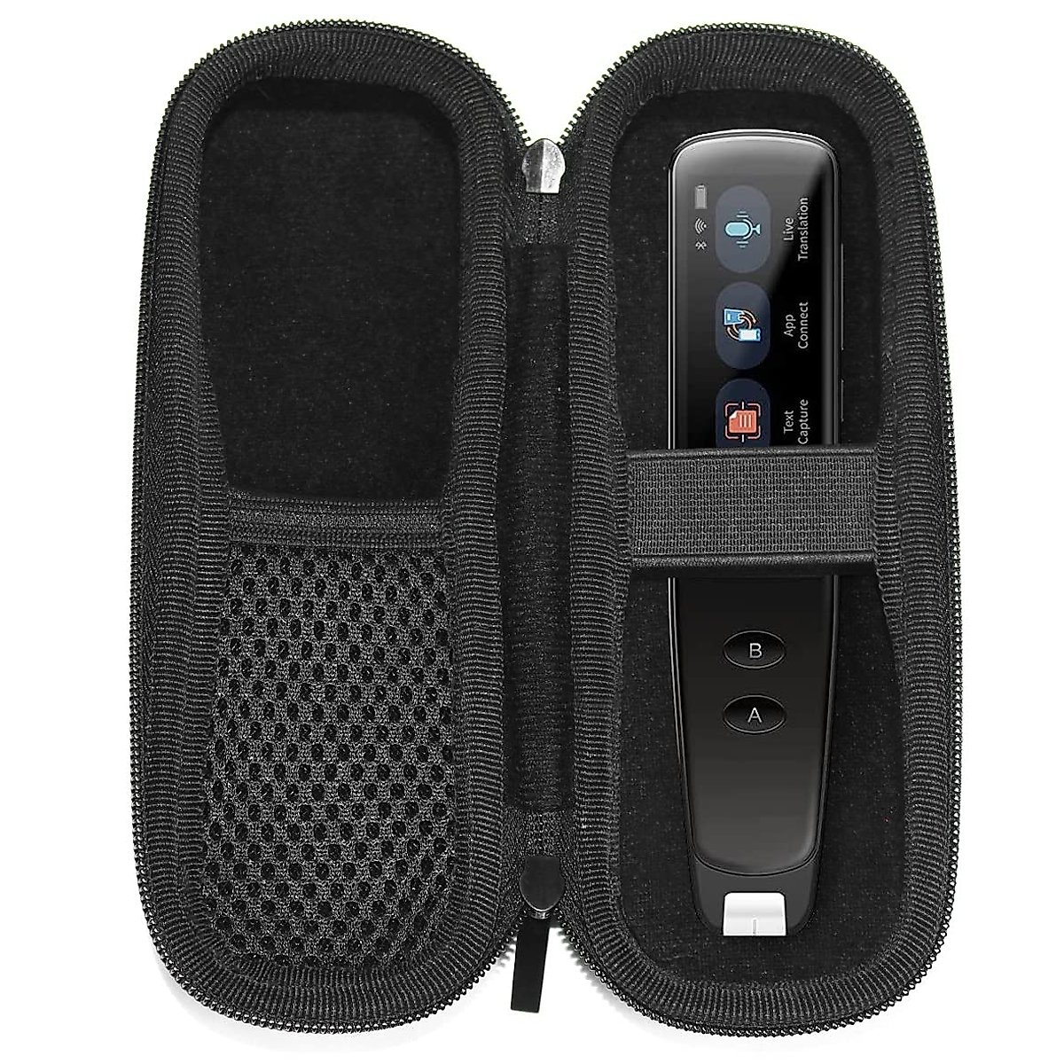 Suw Soft Travel Carrying Case Replacement for WorldPenScan Go Wireless Standalone LCD Touchscreen Digital Highlighter OCR Reading Pen Scanner（Case Only）