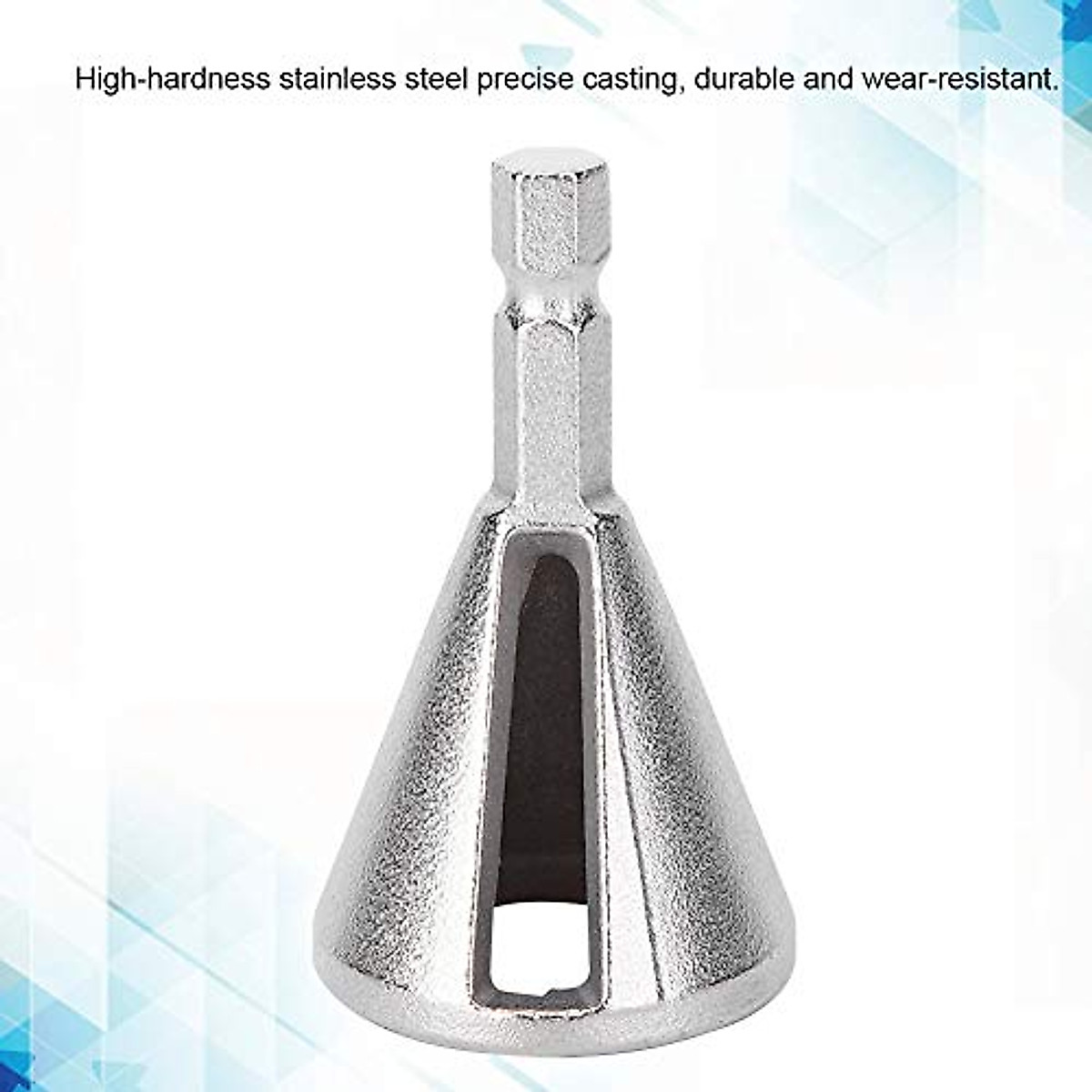 Deburring External Chamfer Tool - Stainless Steel Remove Burr Tools for Drill Bit Stainless Steel Eliminate Damaged Extractor
