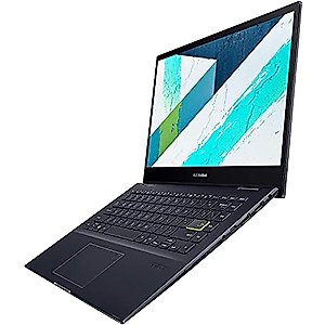 ASUS VivoBook 14" FHD LED 2-in-1 Touchscreen Premium Laptop | AMD Ryzen 5 5500U | 20GB DDR4 RAM | 1TB SSD | Fingerprint | HDMI | Windows 10 | Black | with Microsoft Office Bundle