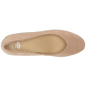 Dr. Scholl's Shoes Women's Be Ready Pumps, Taupe Microfiber, 7